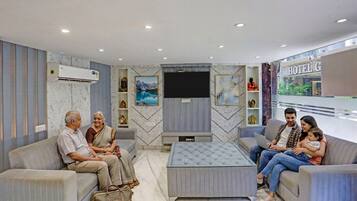 Sala de estar do lobby