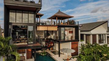 Vila superluxo, 4 quartos, piscina particular | Piscina particular