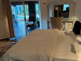 Quarto Deluxe, varanda, vista para o jardim