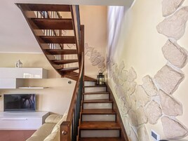 Apartamento, 3 quartos, varanda, vista para o jardim | Sala de estar