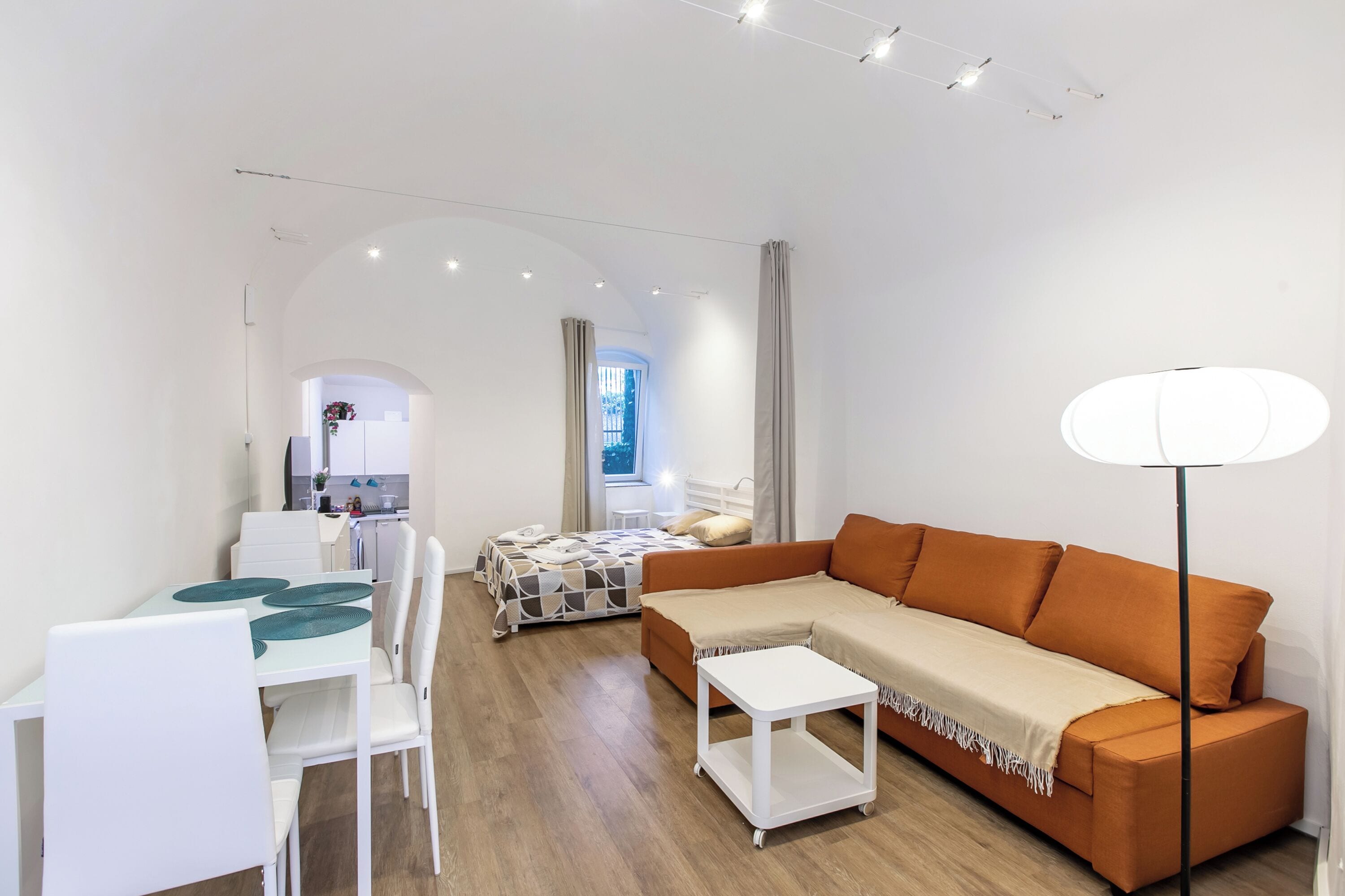 Estúdio família, micro-ondas (Palma Cabin Renovated Apartment Old) | Área de estar