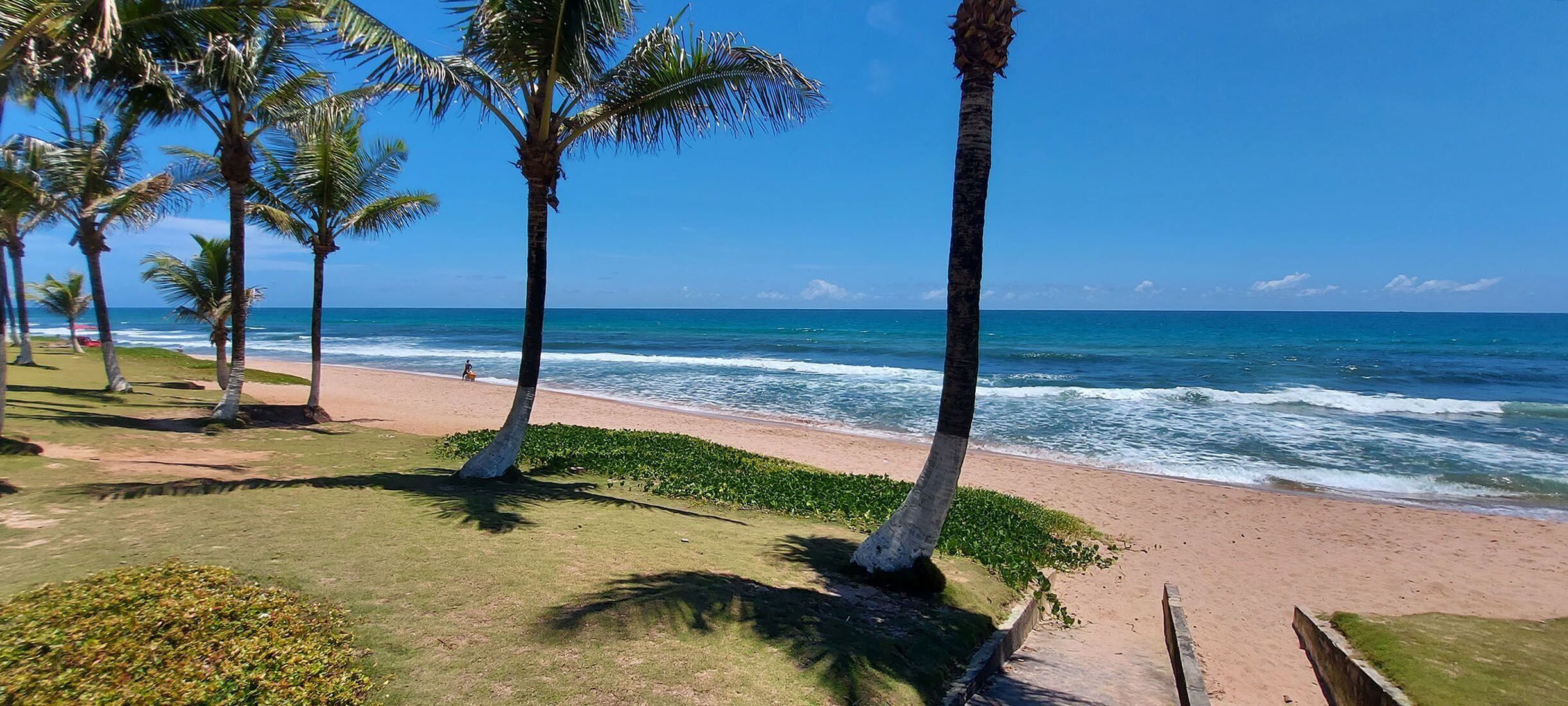 Na praia 