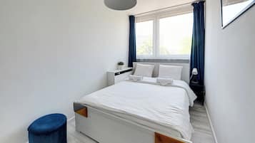 Apartamento, varanda | Ferro/tábua de engomar, Wi-fi grátis