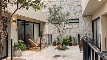 Suíte conforto | Terraço/pátio