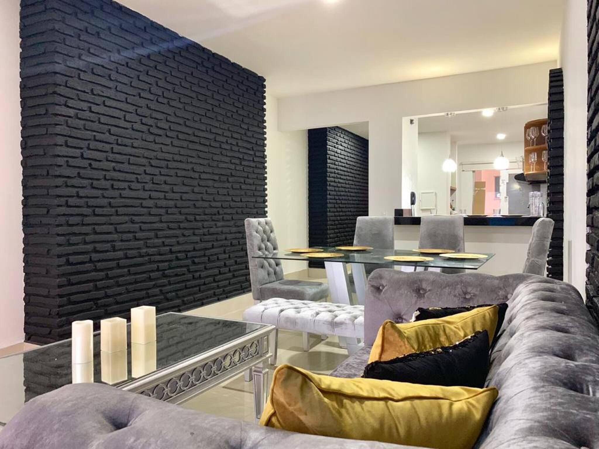 Apartamento, 4 quartos, para fumantes, sacada | Sala de estar