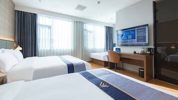Quarto Twin Familiar, Vista para a cidade
