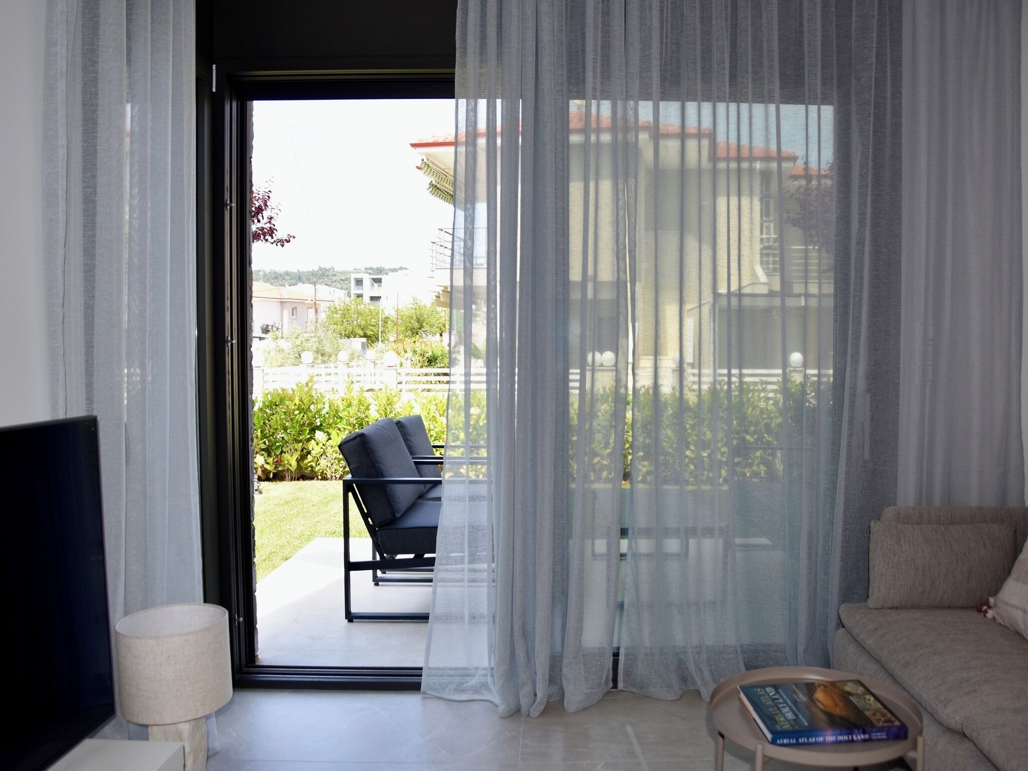 Vila, 3 quartos, para fumantes, sacada | Sala de estar