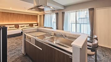 Suite Júnior | Secretária, Wi-fi grátis, roupa de cama fornecida