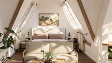 The Cloudscape | Minibar, com decoração personalizada, secretária, quartos insonorizados
