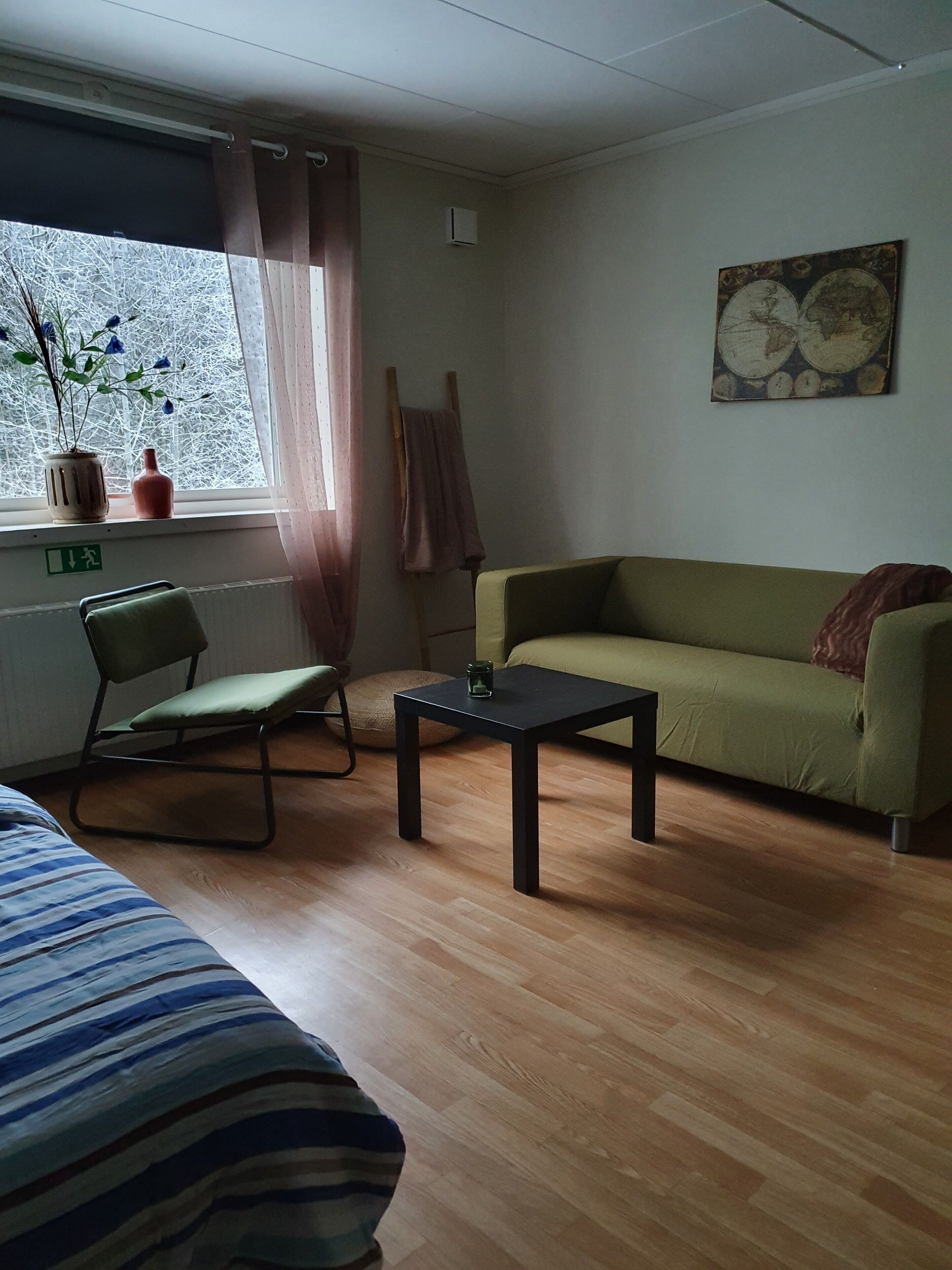 Apartamento, vista para o jardim | Área de estar