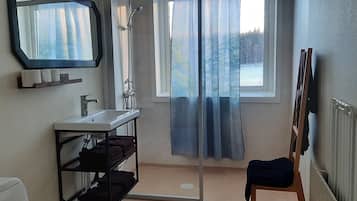 Apartamento, para não fumantes, vista para o lago | Banheiro