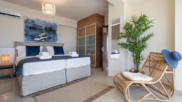 Villa de Luxo, vista para a montanha | Cofre no quarto, ferro/tábua de engomar, Wi-fi grátis