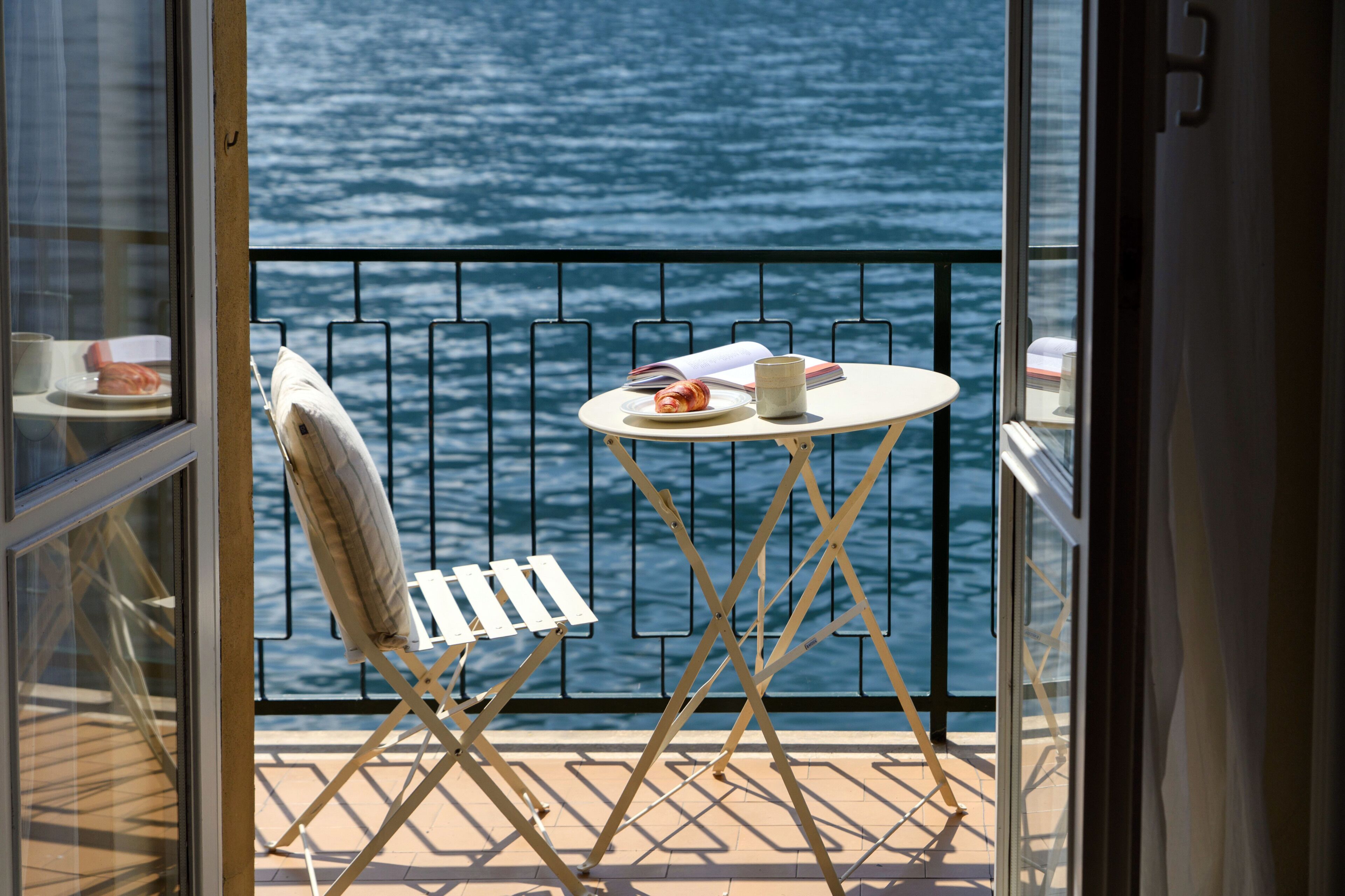 Duplex, vista para o lago | Sacada