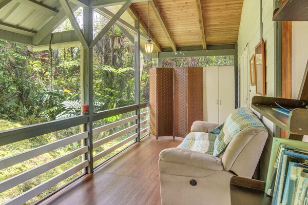 Garden & Forest Views! Quiet Kurtistown Escape - Hawaï