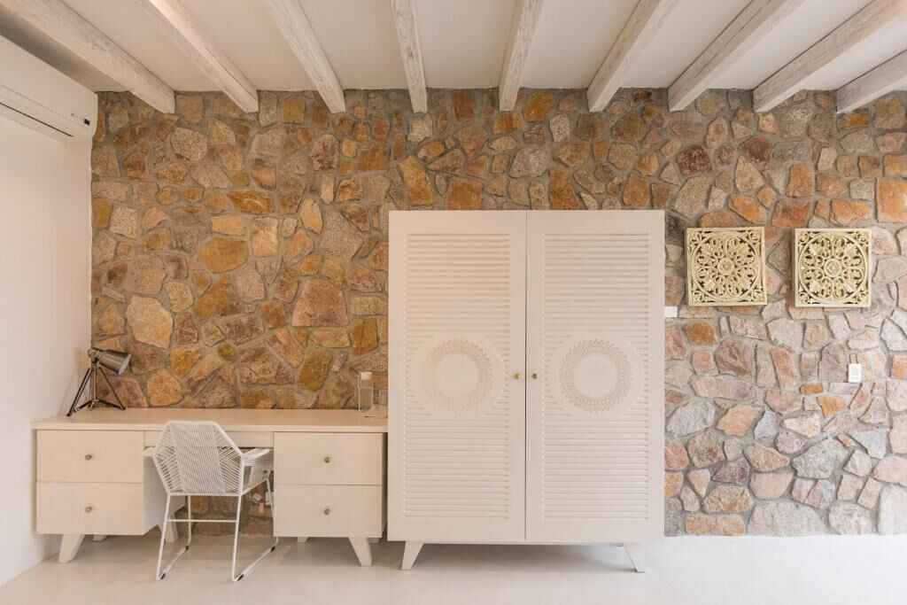 Quarto Duplo, vista para o oceano | Interior