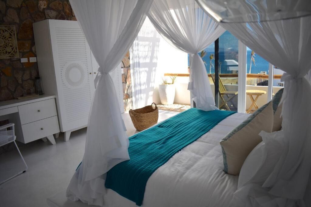 Quarto Duplo, vista para o oceano