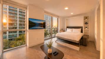 Condo, vista para a cidade | Wi-Fi de cortesia
