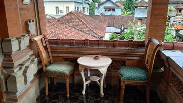 Quarto casal standard, para não fumantes, sacada | Terraço/pátio