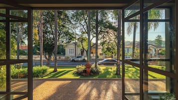 Vista para o jardim
