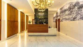 Apartamento, 2 quartos, acessível, varanda | Lobby