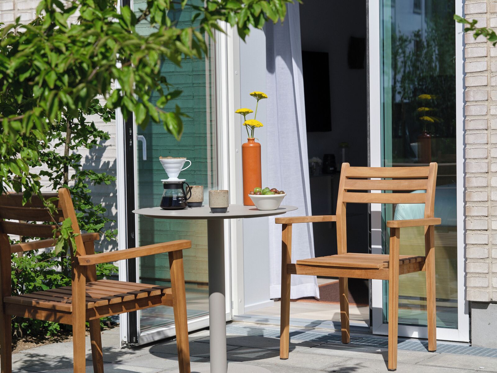 Estúdio, 1 cama Queen, para não fumantes, terraço | Terraço/pátio