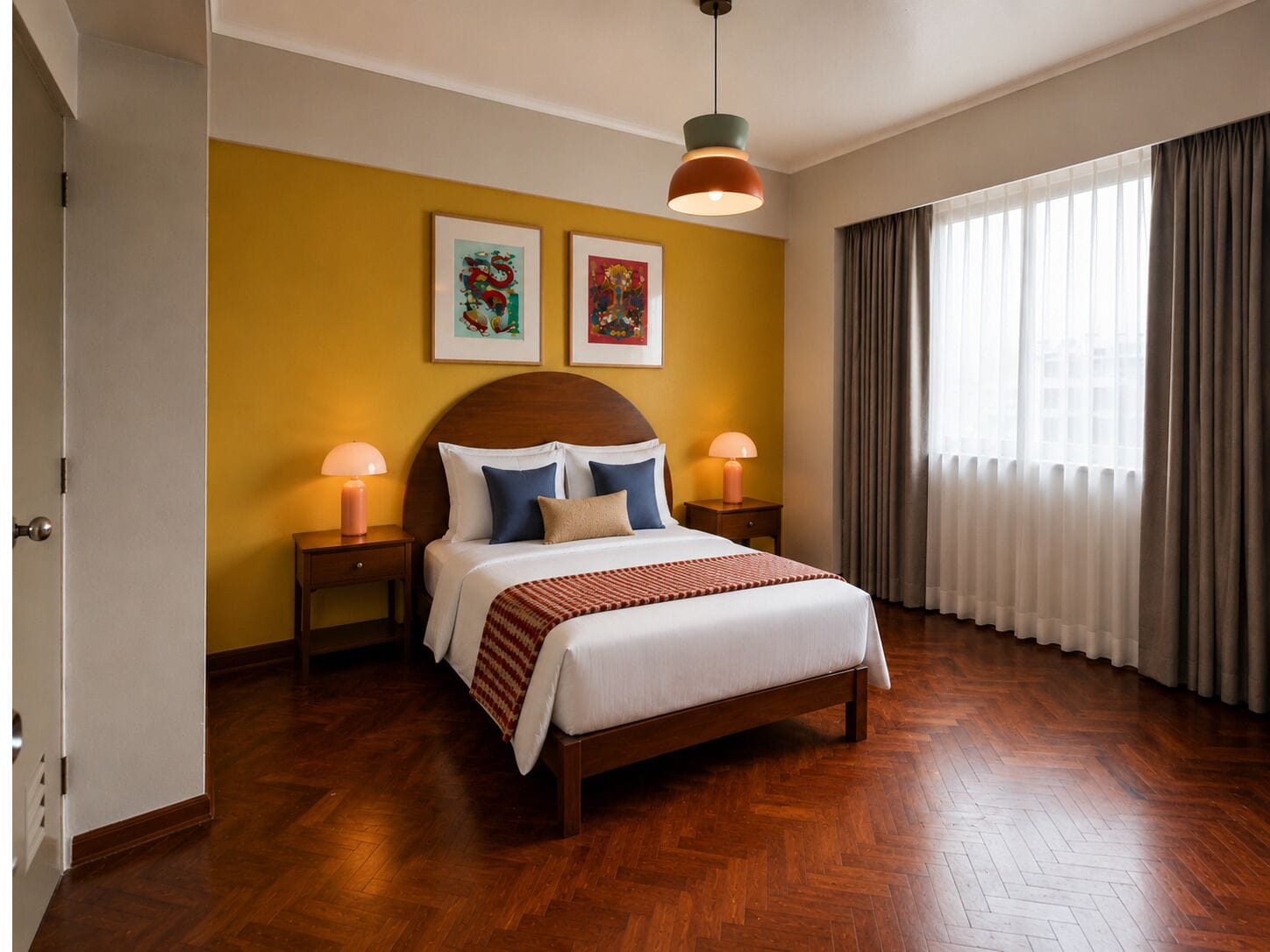 Cofre no quarto, Wi-fi grátis, roupa de cama fornecida 
