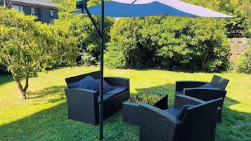 Apartamento Familiar, 2 quartos, vista para o jardim | Terraço/pátio interior