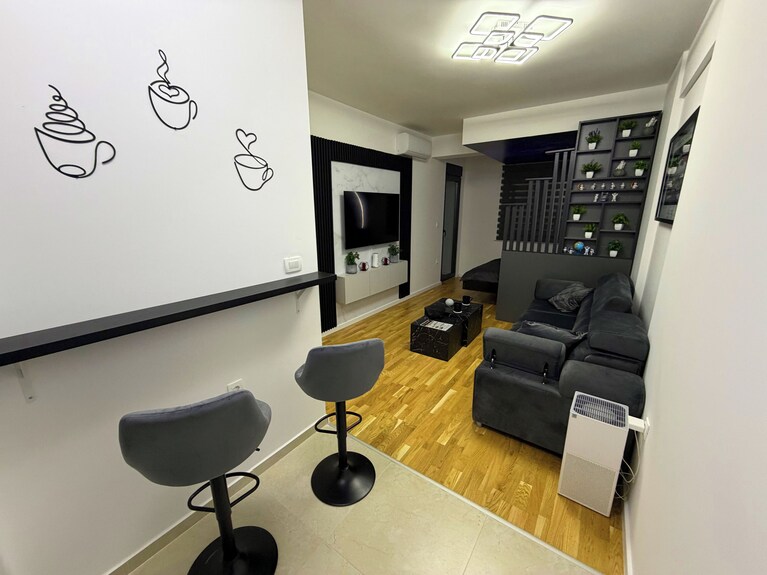 Jacuzzi, Floating Bed & 4d Massage Chair - Presidential Apartment Apollo 11 - Podgorica