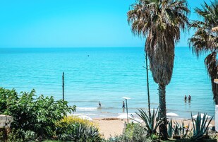 Apartamento, 1 quarto, terraço | Praia