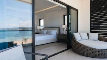 Villa, 6 quartos, vista para a praia | Ferro/tábua de engomar, Wi-fi grátis