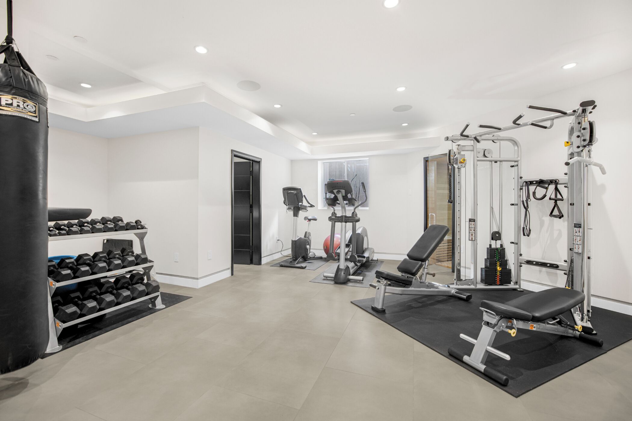 Fitness no quarto