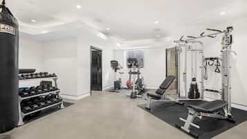Fitness no quarto