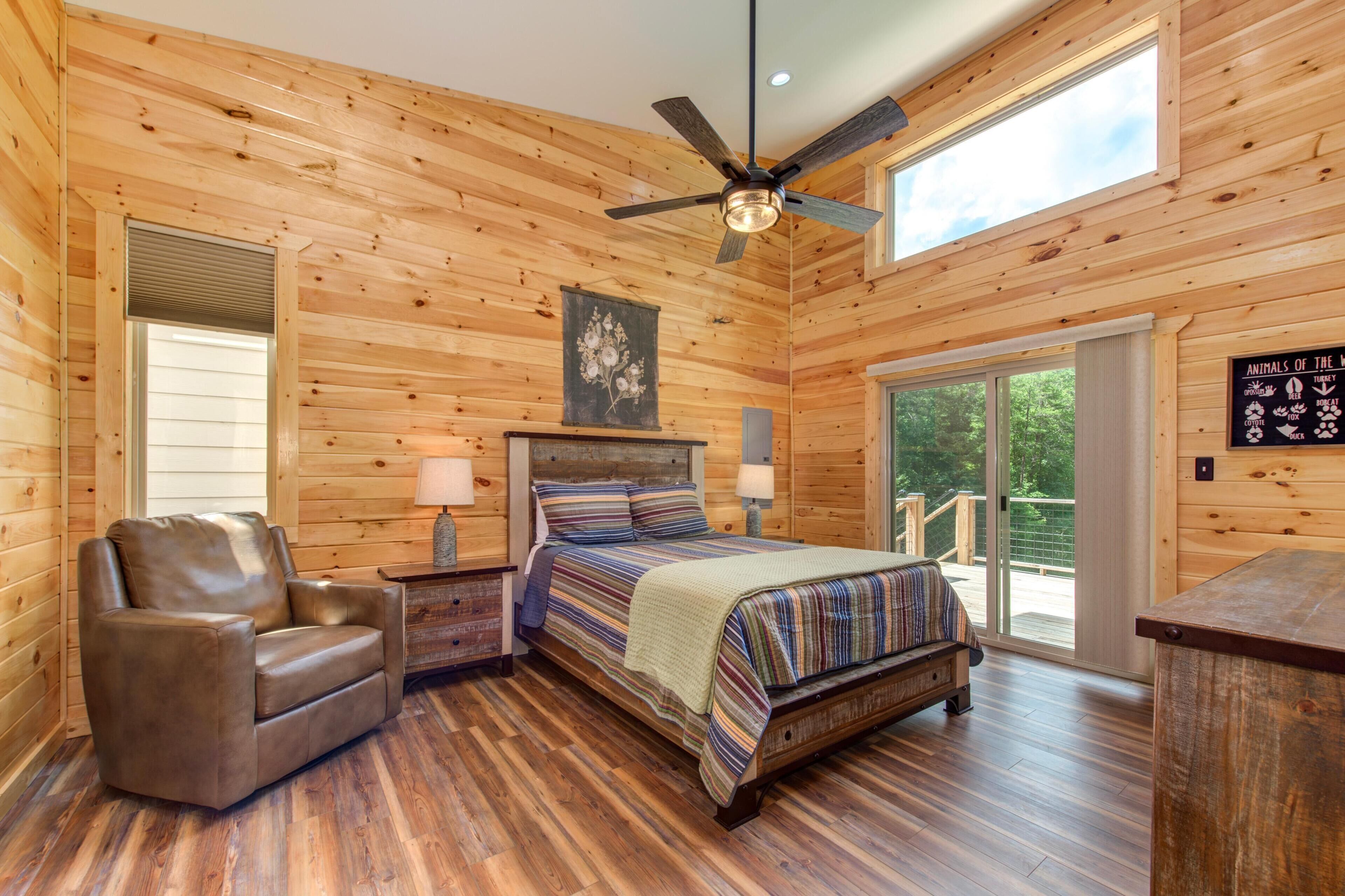 Casa, várias camas (Cardinal Pool Cabin) | 2 quartos