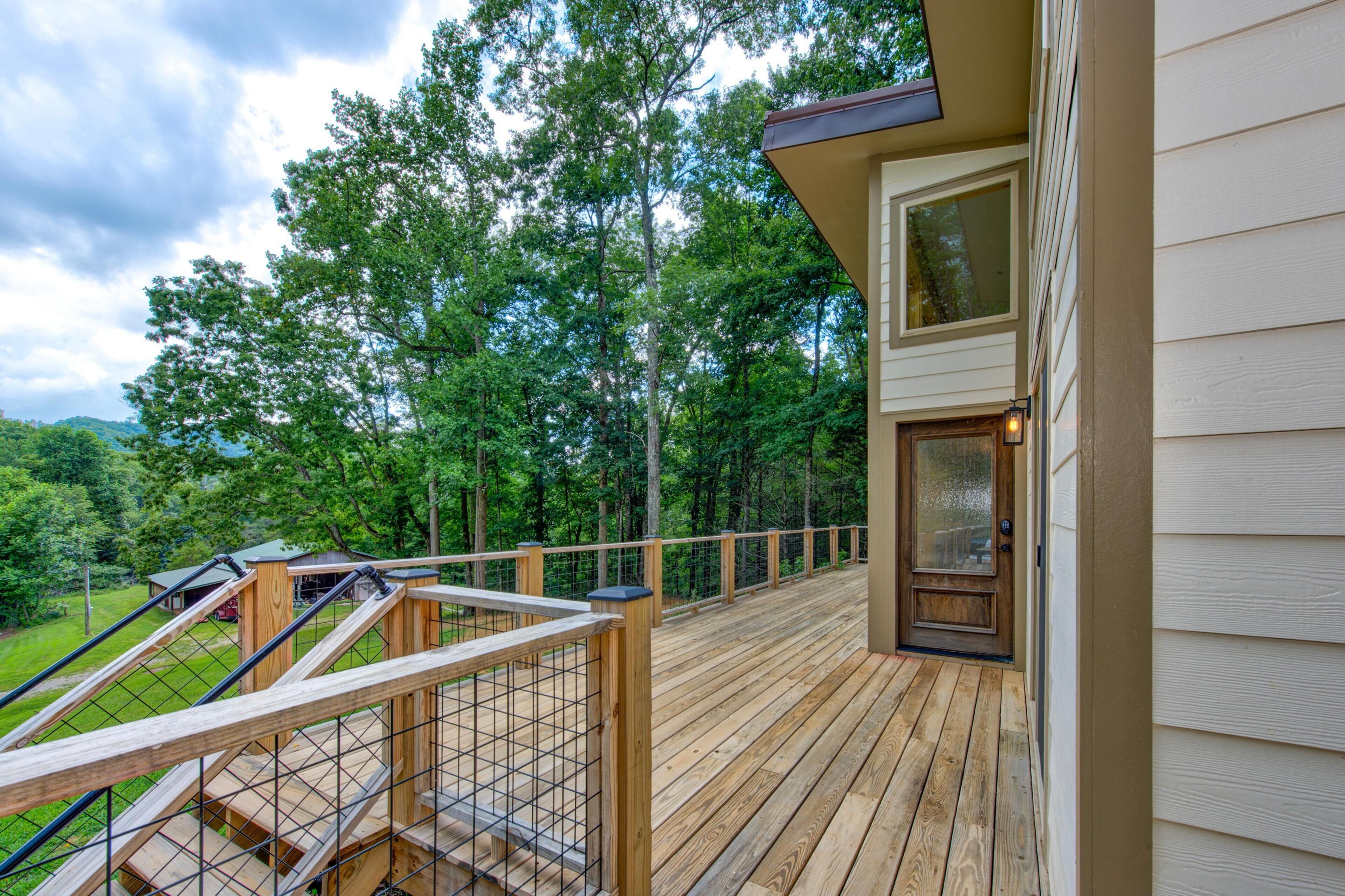 Casa, várias camas (Cardinal Pool Cabin) | Terraço/pátio
