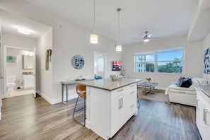 Apartamento, 1 quarto, cozinha, Vista para a cidade | Interior