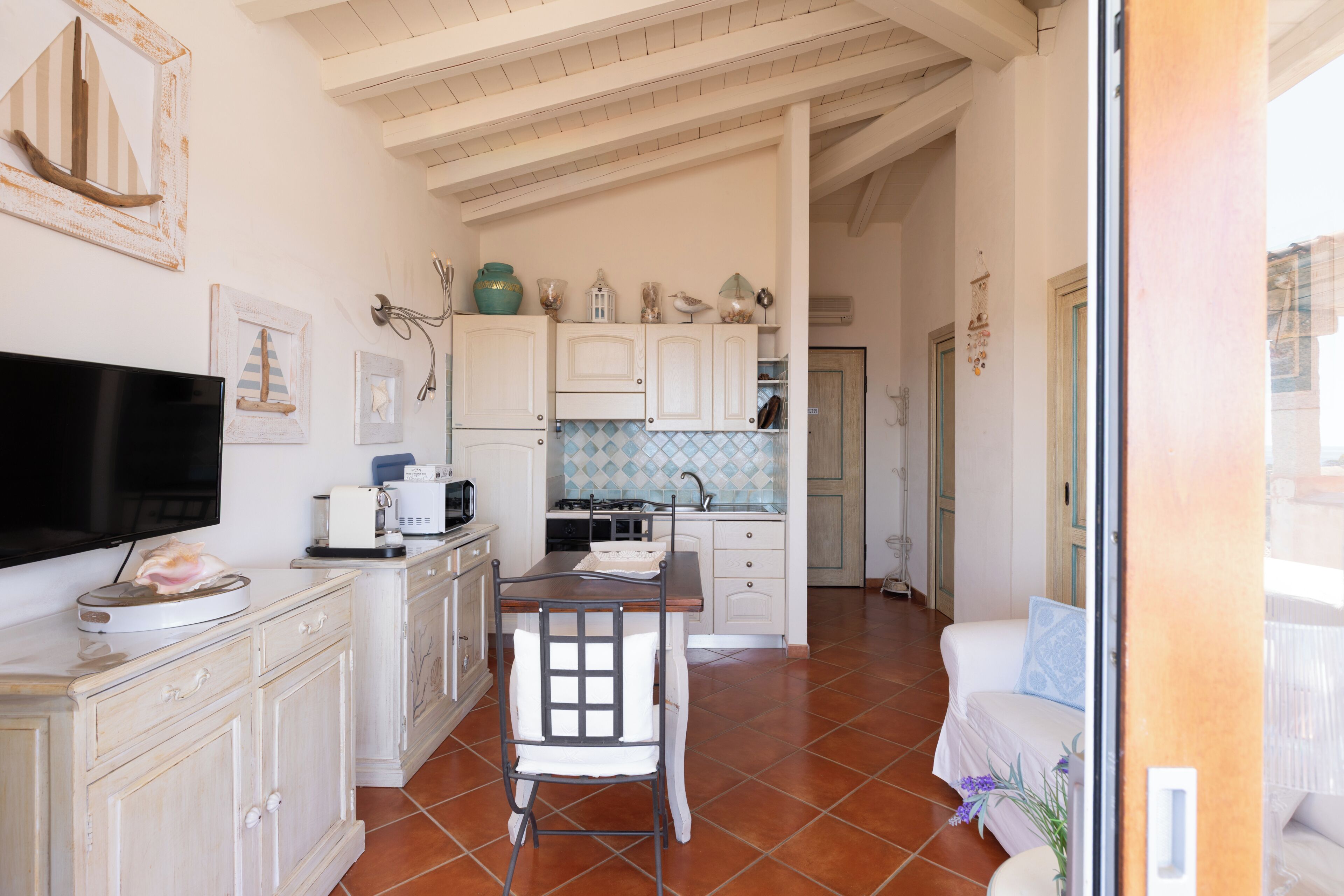 Apartamento, 2 quartos, vista para o mar | Interior