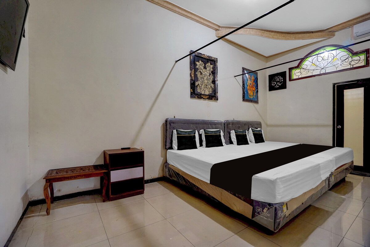 Quarto Familiar | Roupa de cama fornecida 