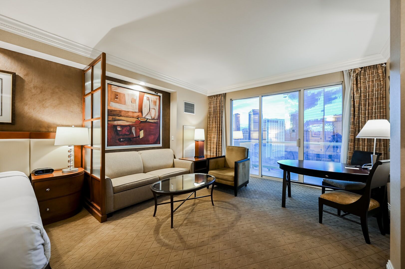 Strip View Studio  Balcony  No Resort Fee C21t3 - Las Vegas