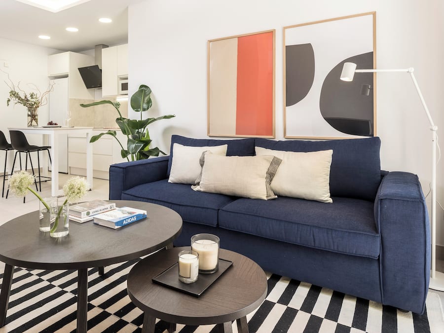 Penthouse Superior, 1 quarto, pátio | Sala de estar | Smart TV