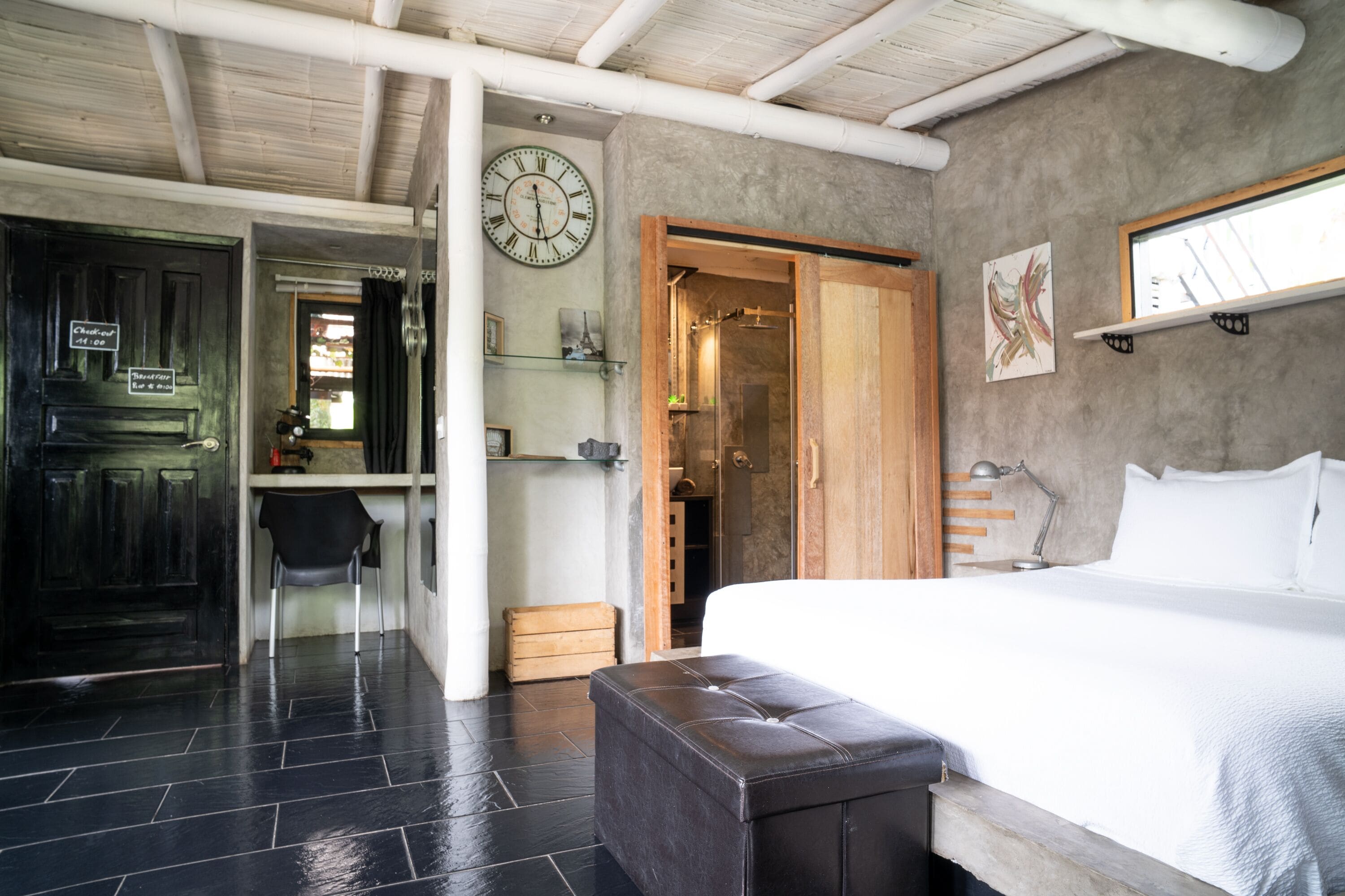 Cabana de Madeira Deluxe, 1 cama king-size, vista para o jardim | Wi-fi grátis 