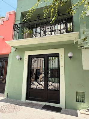 Fachada da propriedade