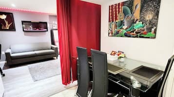 Casa, 1 quarto, lareira | Sala de estar