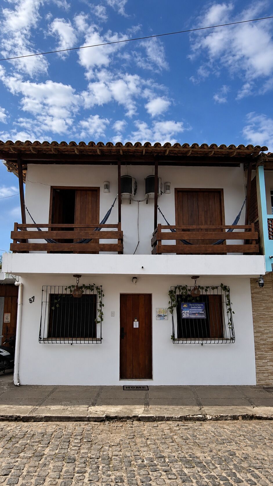 Fachada do alojamento