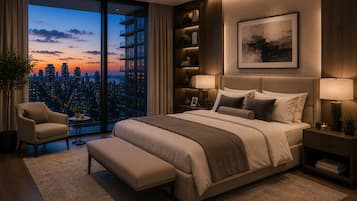 Apartamento, Vista para a cidade | Ferro/tábua de engomar, Wi-fi grátis