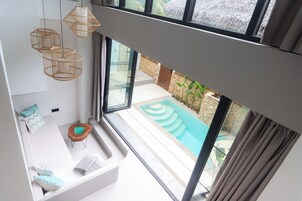 Vila superluxo, vista para a piscina | Piscina