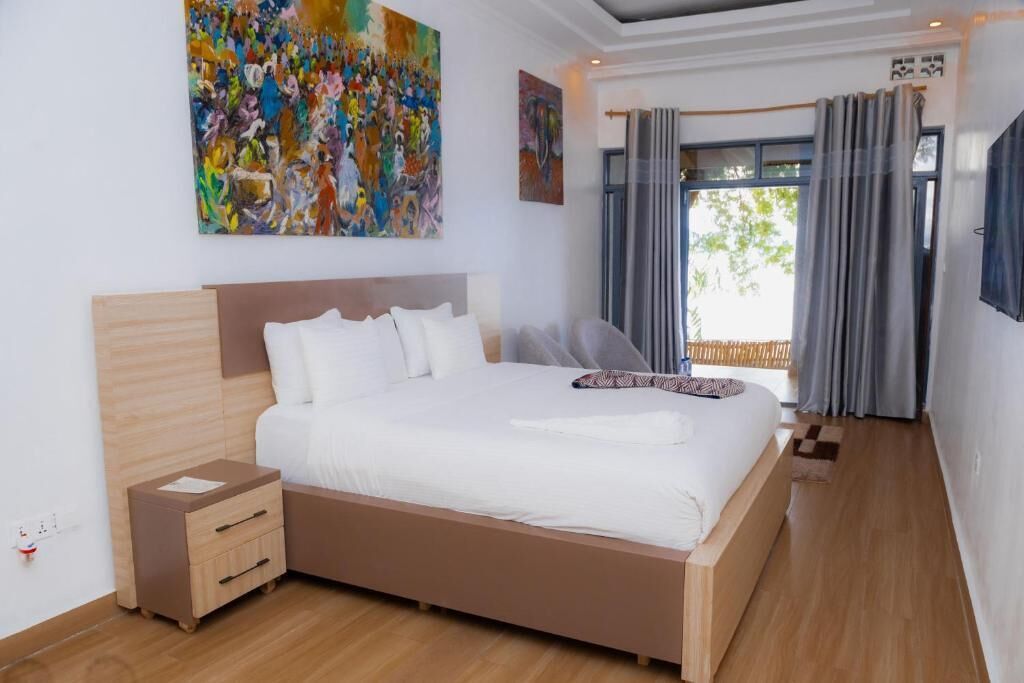 Quarto Duplo, varanda, vista para o jardim