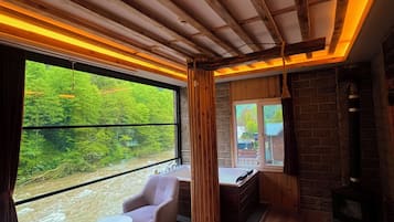 Quarto casal superluxo, vista para o rio | Parte interna