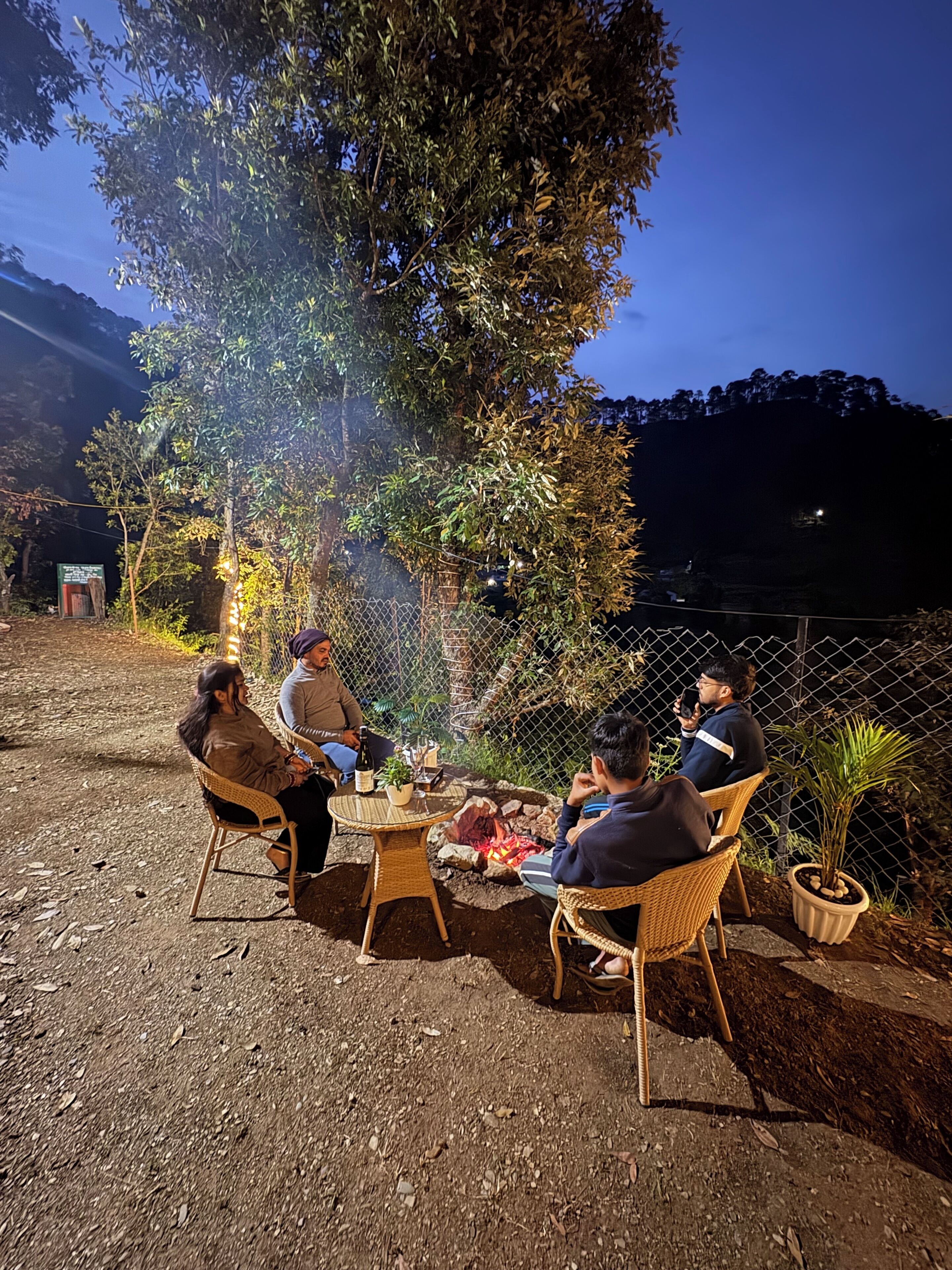 Quarto Duplo de Luxo, vista para a montanha | Terrenos do alojamento