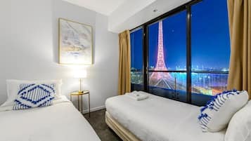 Apartamento Deluxe, varanda, Vista para a cidade | Ferro/tábua de engomar, Wi-fi grátis