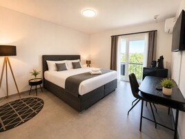 Quarto Duplo Superior, varanda, Vista para a cidade